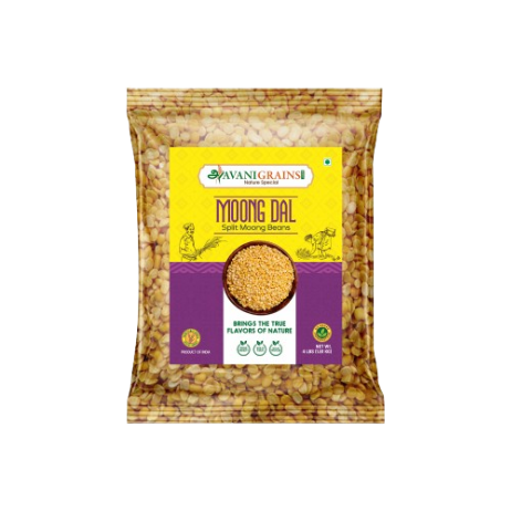 Avani Grains Native Moong Dal - 1.81 Kg (4 Lbs)